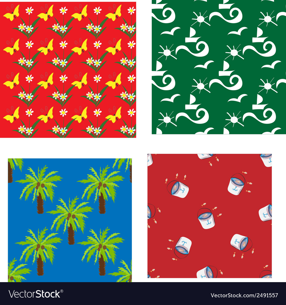 Sailor pattern Royalty Free Vector Image - VectorStock