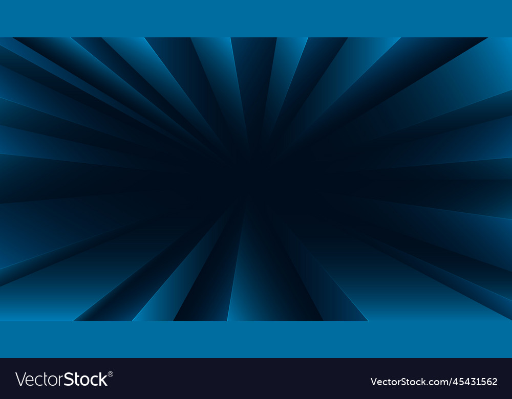 Abstract dark blue geometric shapes background 3d Vector Image