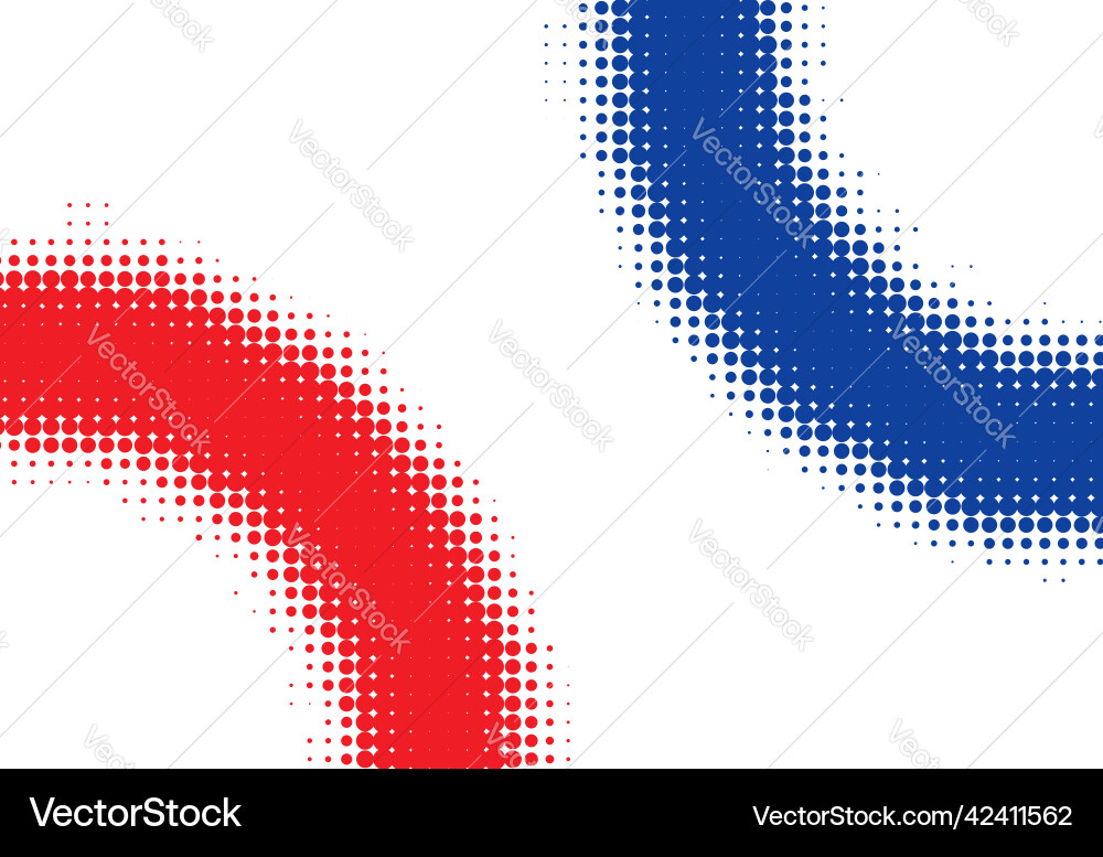 Pop art halftone retro background shapes Vector Image