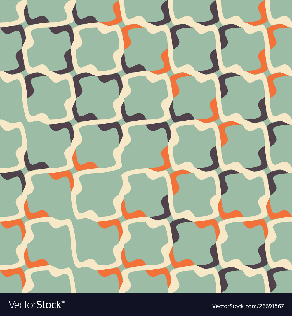 Abstract irregular grid structure seamless Vector Image