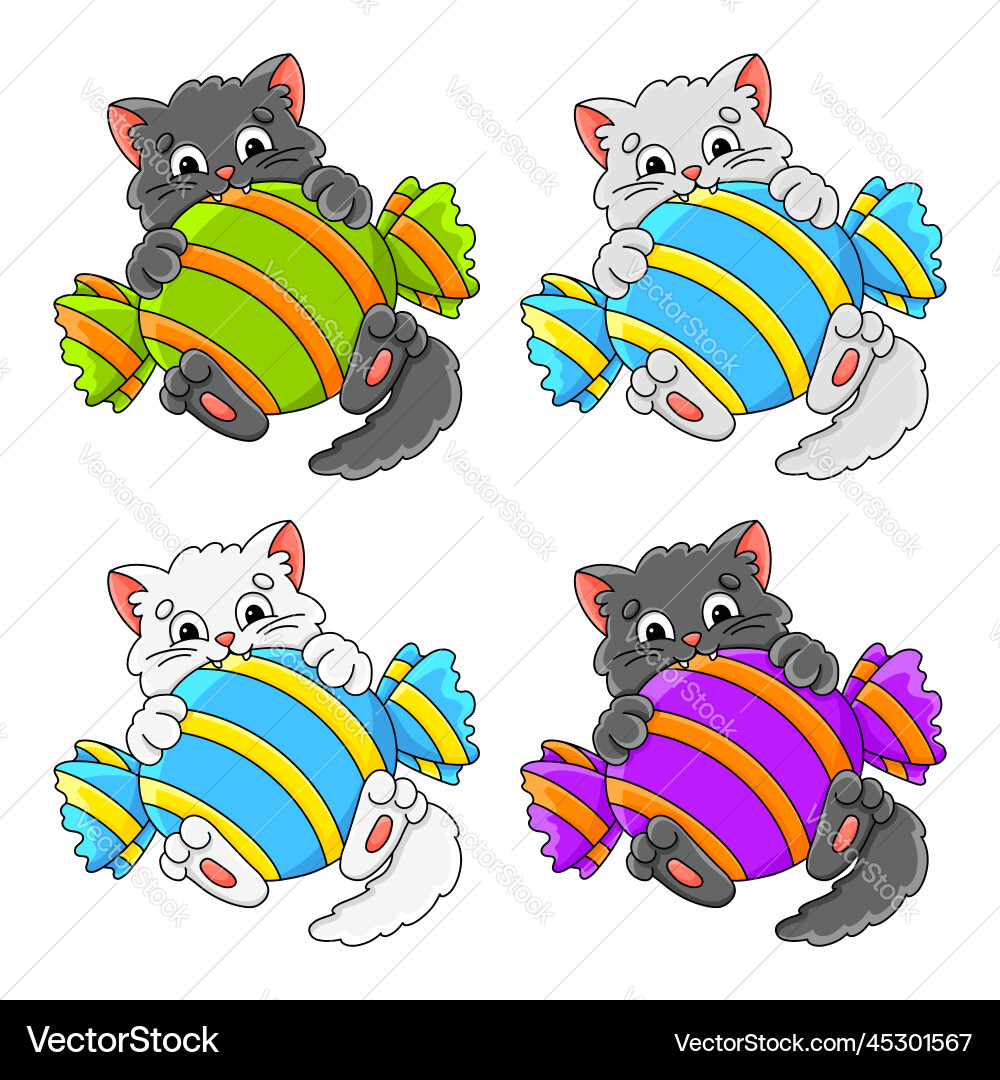 Cartoon character isolated on white background Vector Image