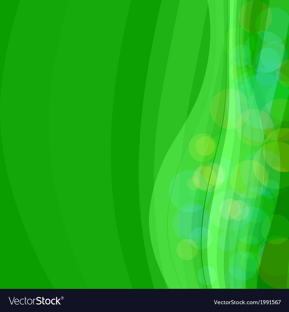 Green abstract background Royalty Free Vector Image