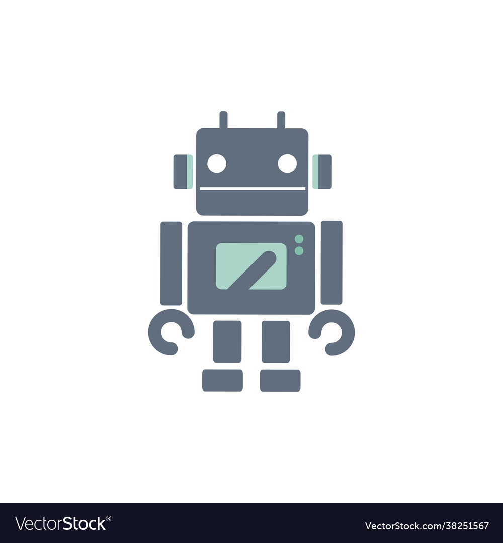Robot Royalty Free Vector Image - VectorStock Robot Royalty Free Vector Image - VectorStock