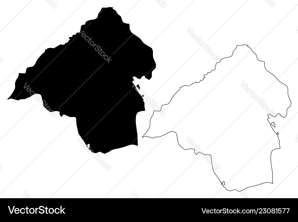 Isparta map Royalty Free Vector Image - VectorStock