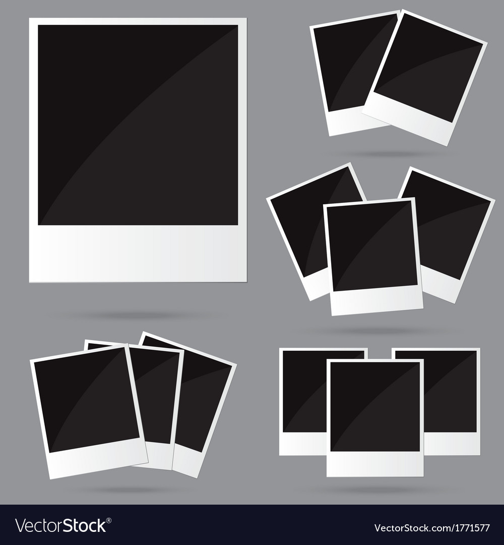 Photo frames Royalty Free Vector Image - VectorStock