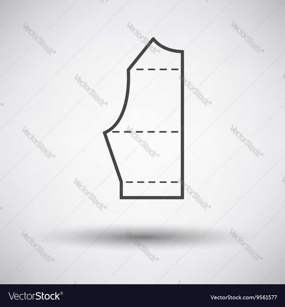 Sewing pattern icon Royalty Free Vector Image - VectorStock