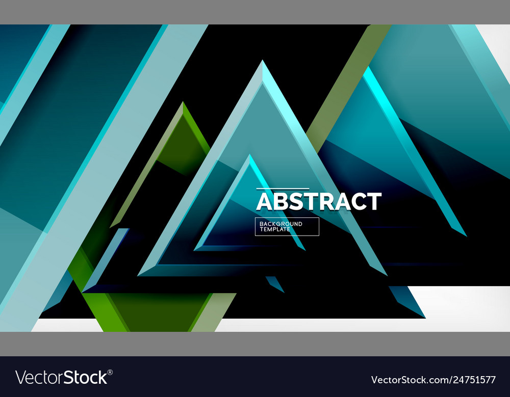 Triangular low poly background design Royalty Free Vector