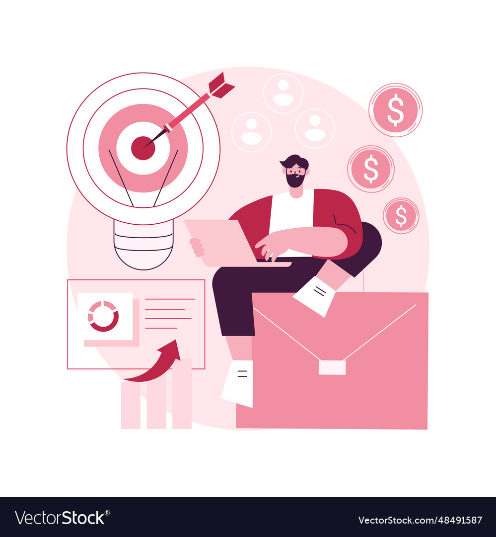 Project Initiation Abstract Concept Royalty Free Vector