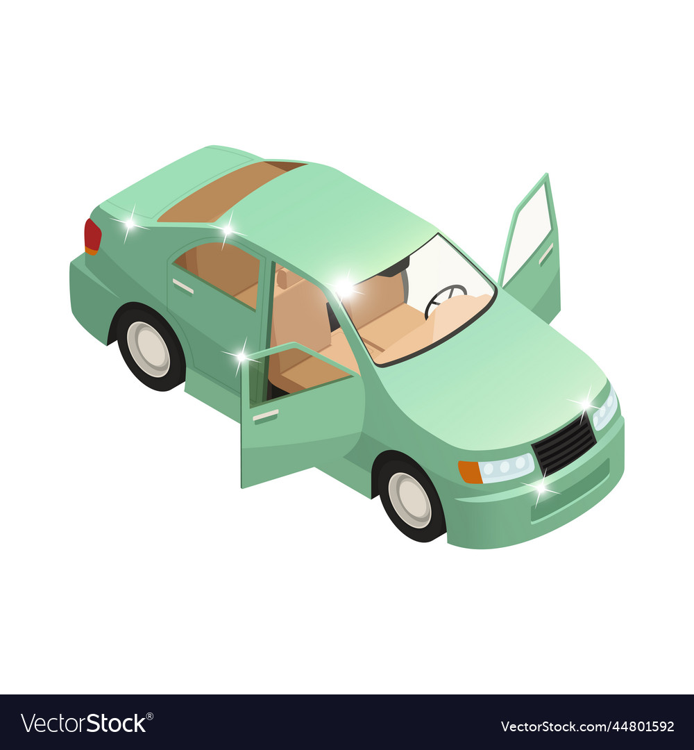 Car Dealership Icon Royalty Free Vector Image Vectorstock