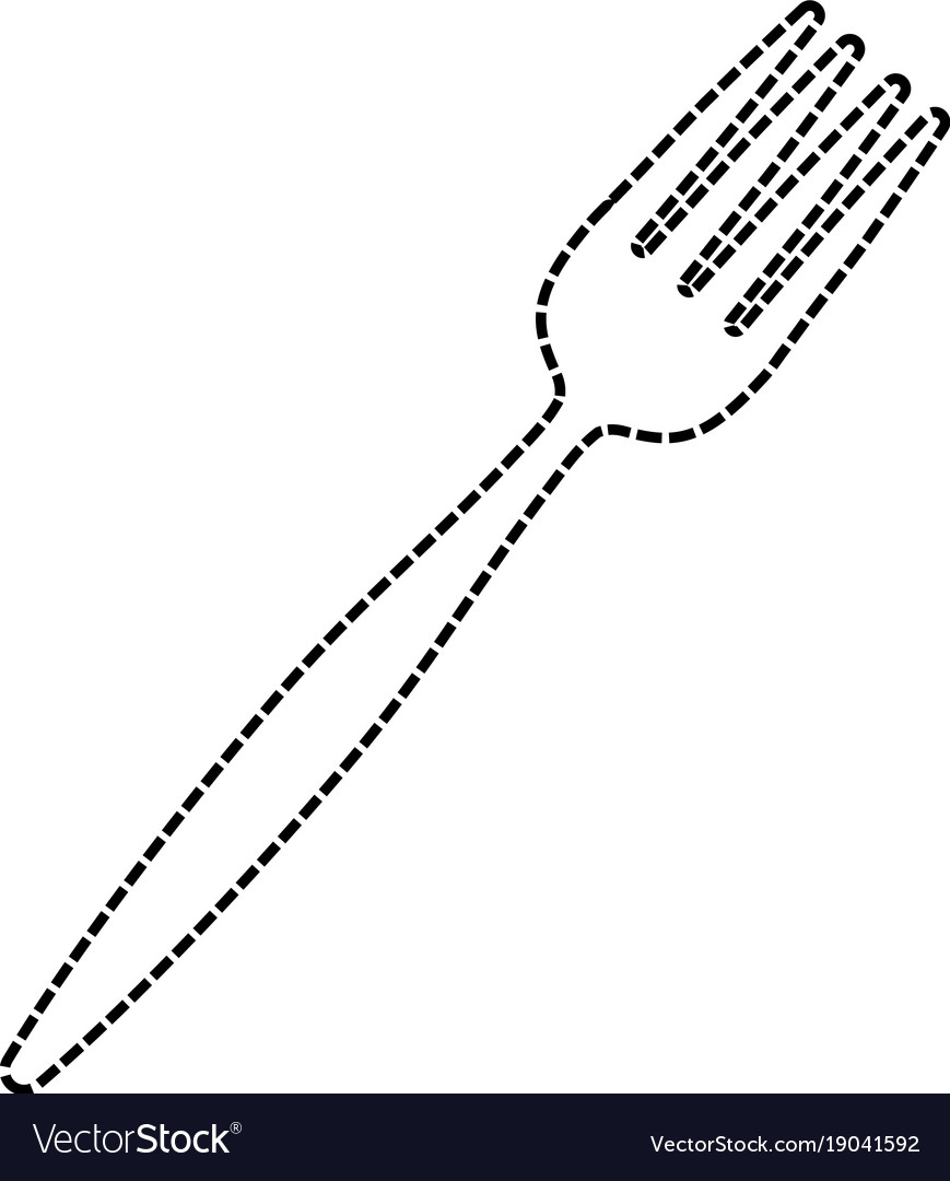 Fork Royalty Free Vector Image - VectorStock