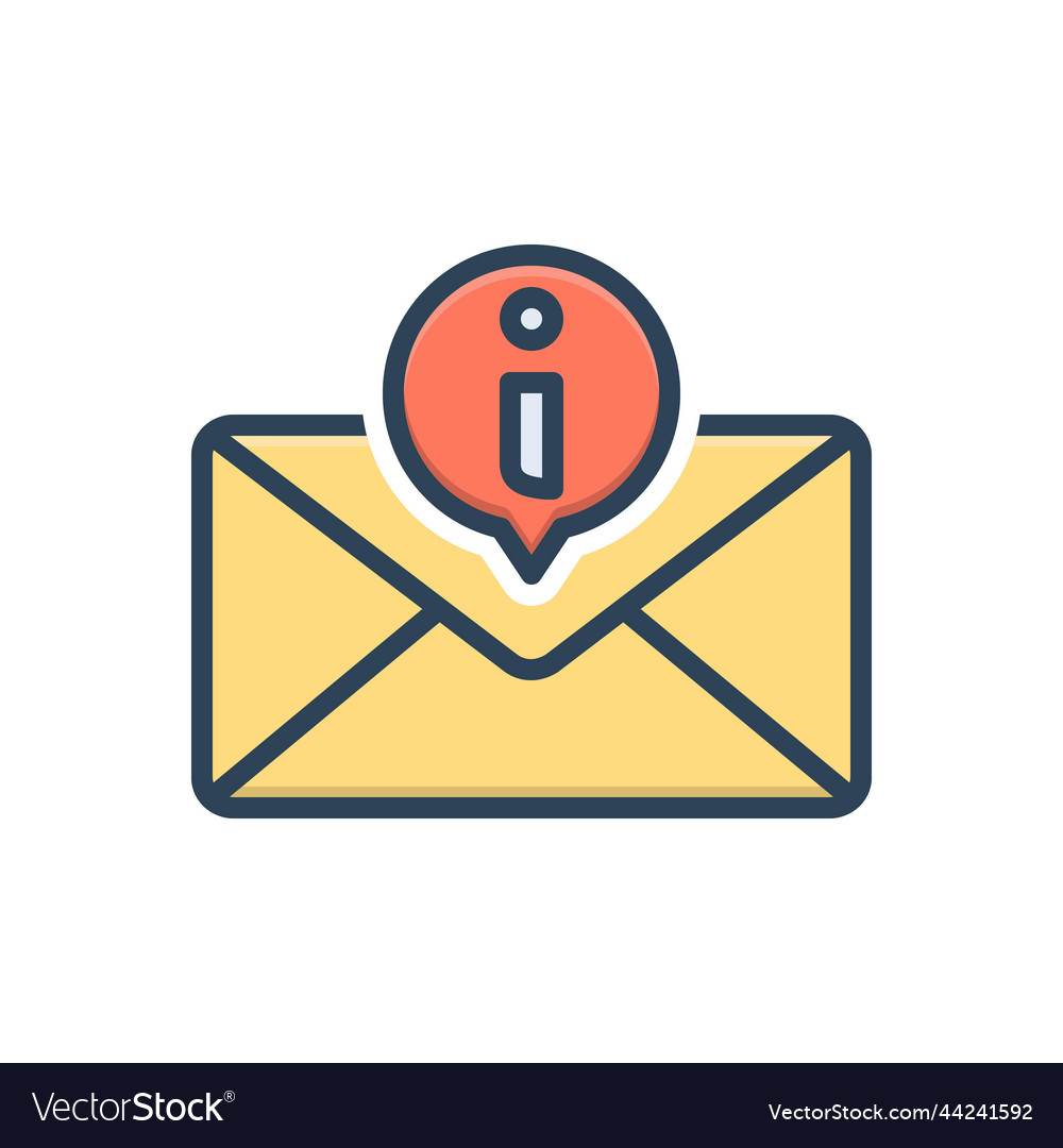 Info Royalty Free Vector Image - VectorStock