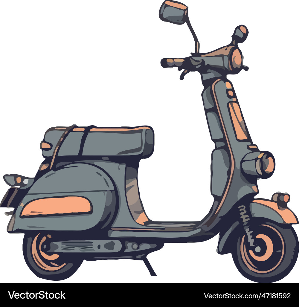Motorcycle adventure speed freedom and fun Vector Image