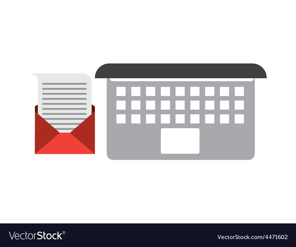 E-mail concept Royalty Free Vector Image - VectorStock