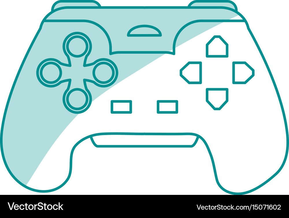 Game controller design Royalty Free Vector Image