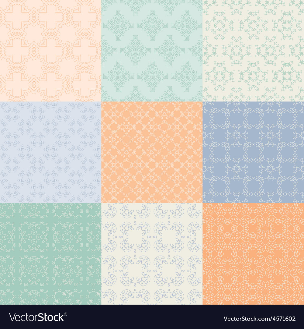 Graphical pattern collection Royalty Free Vector Image