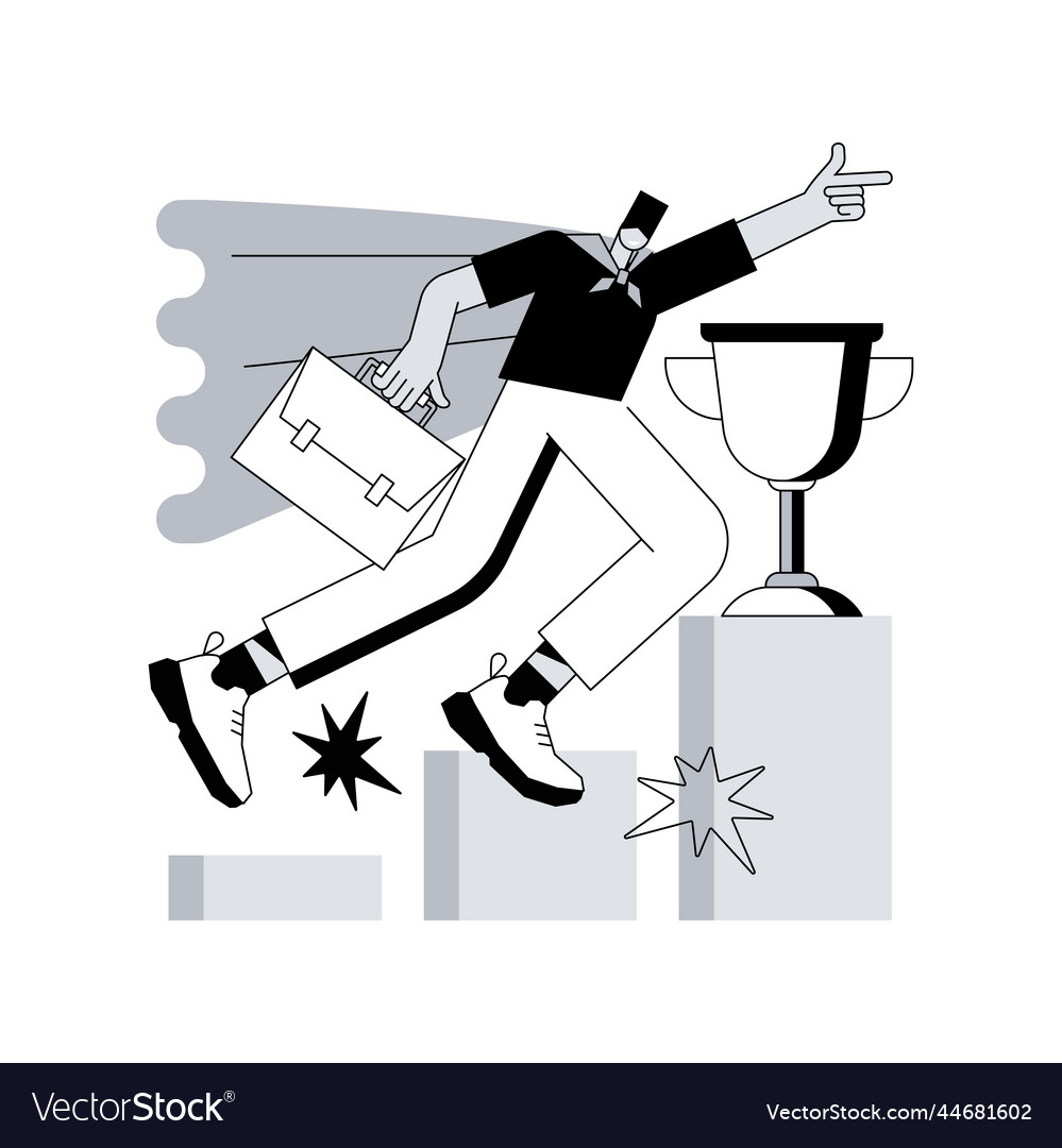Leadership abstract concept Royalty Free Vector Image Leadership abstract concept Royalty Free Vector Image