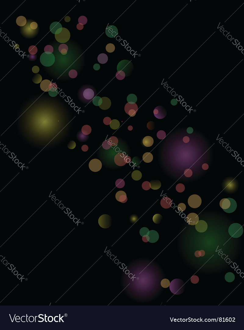 Magic lights background Royalty Free Vector Image
