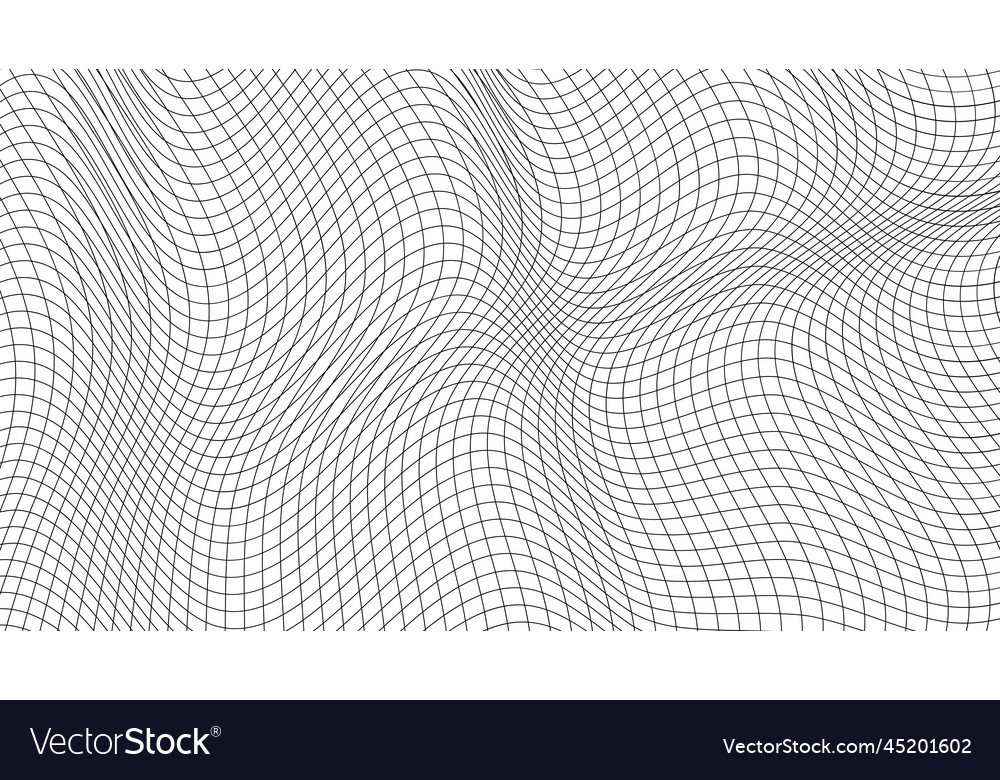 Mesh grid lattice background pattern security Vector Image