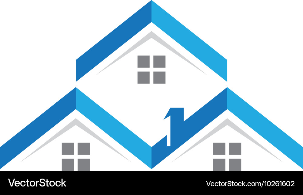 Property logo template Royalty Free Vector Image
