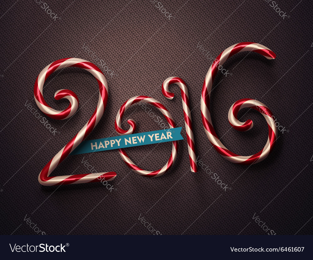 2016 year Royalty Free Vector Image - VectorStock