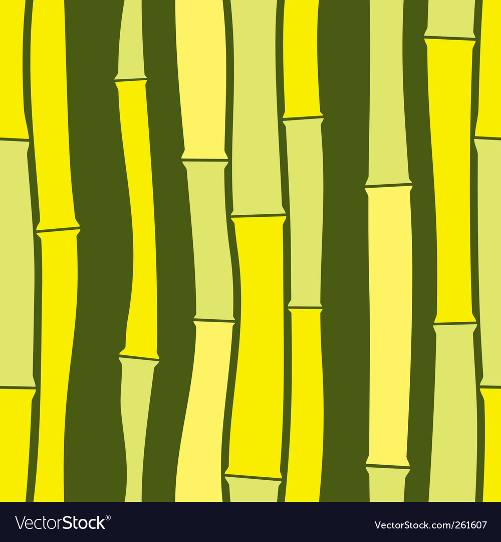 Bamboo seamless pattern Royalty Free Vector Image