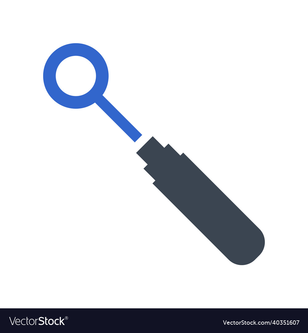 Medical laryngeal icon Royalty Free Vector Image