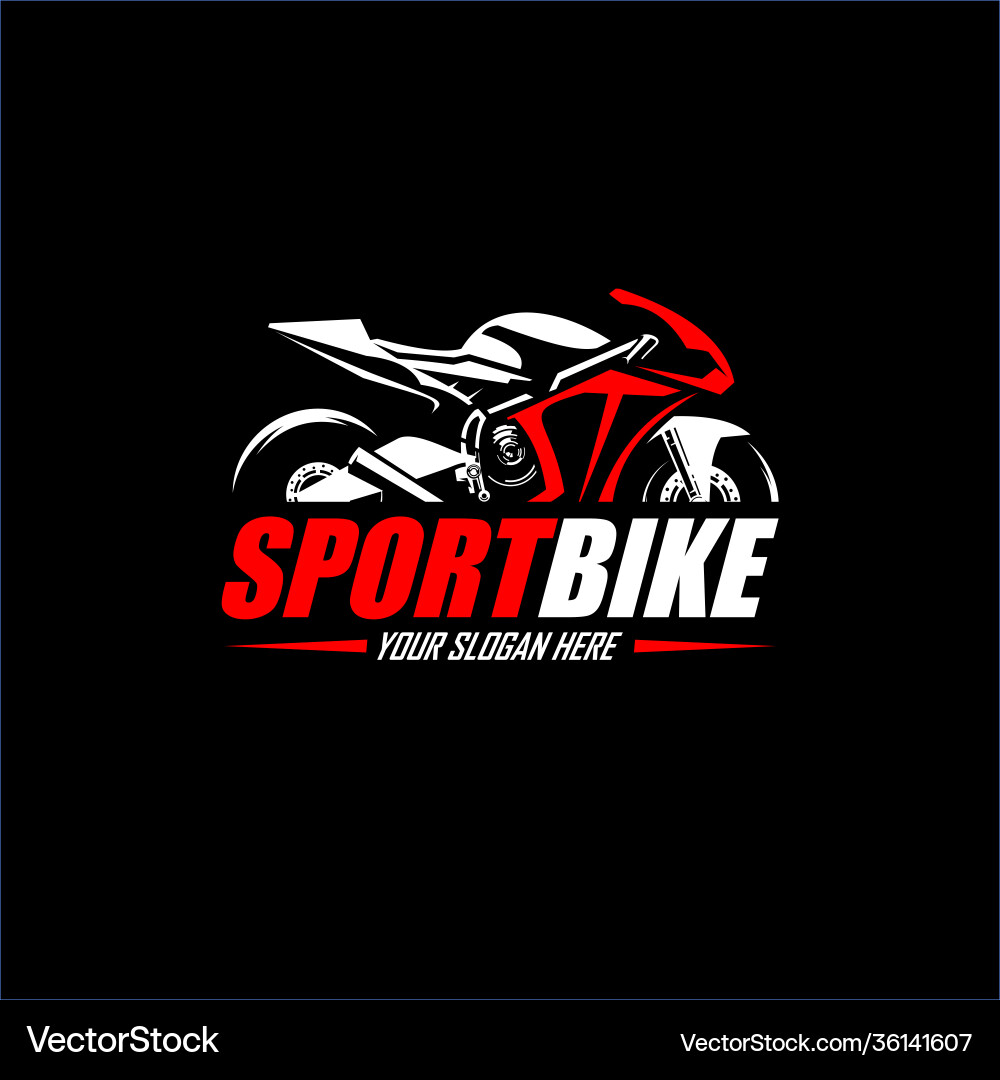Sport bike Royalty Free Vector Image - VectorStock
