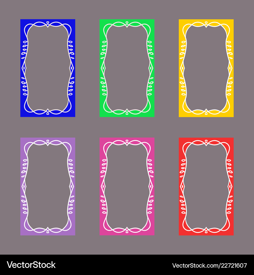 Stories multicolor template Royalty Free Vector Image