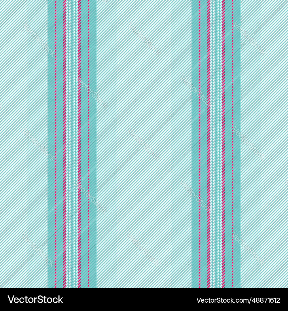Stripe background seamless of textile fabric Vector Image