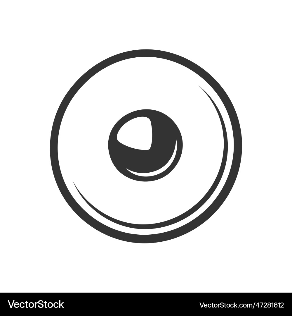 Vintage avocado icon isolated on white background Vector Image