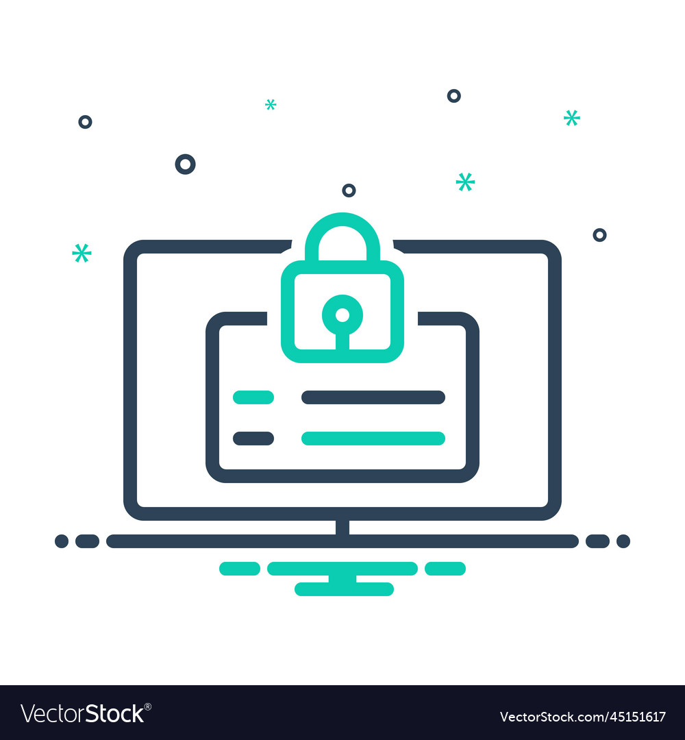 Accessed Royalty Free Vector Image - VectorStock