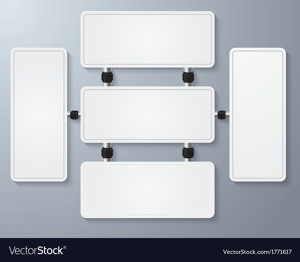 Empty sign3 Royalty Free Vector Image - VectorStock