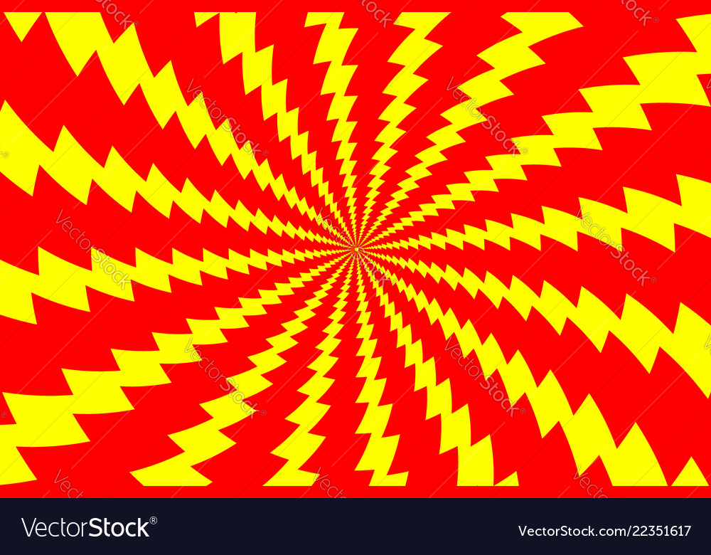 Lightning bolt - abstract geometric pattern Vector Image