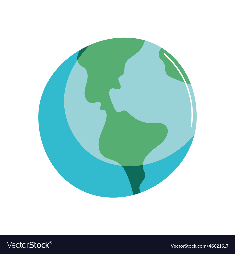 World planet earth Royalty Free Vector Image - VectorStock