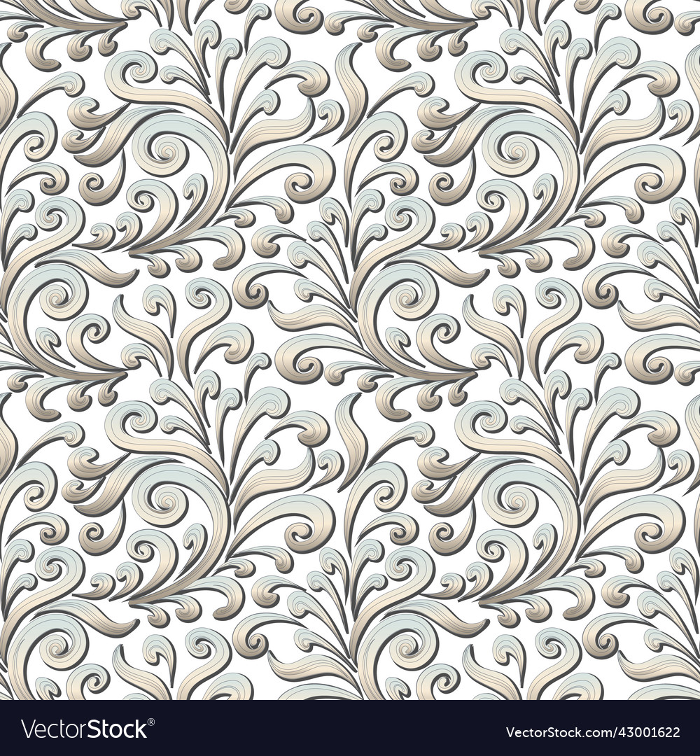 Abstract pattern with gradient Royalty Free Vector Image