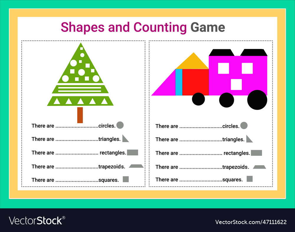 Math game for kids Royalty Free Vector Image - VectorStock