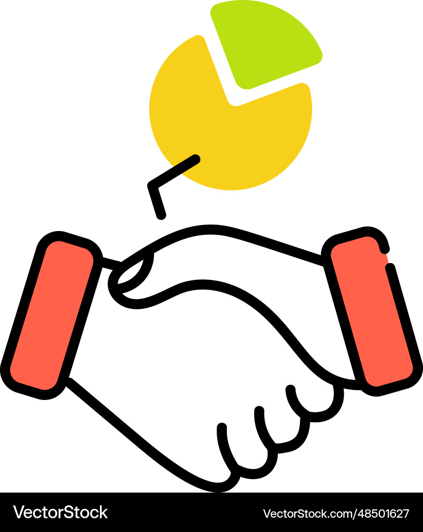 Business deal Royalty Free Vector Image - VectorStock