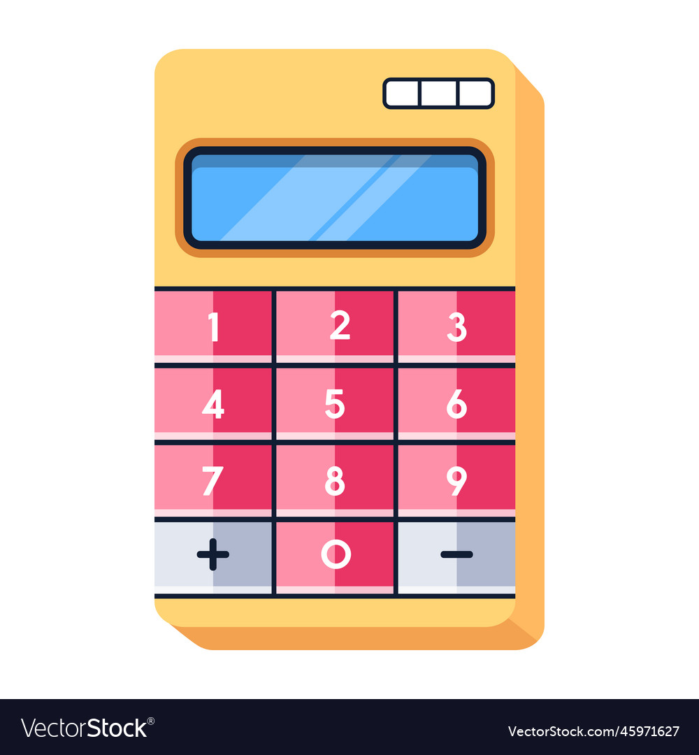 Math device Royalty Free Vector Image - VectorStock