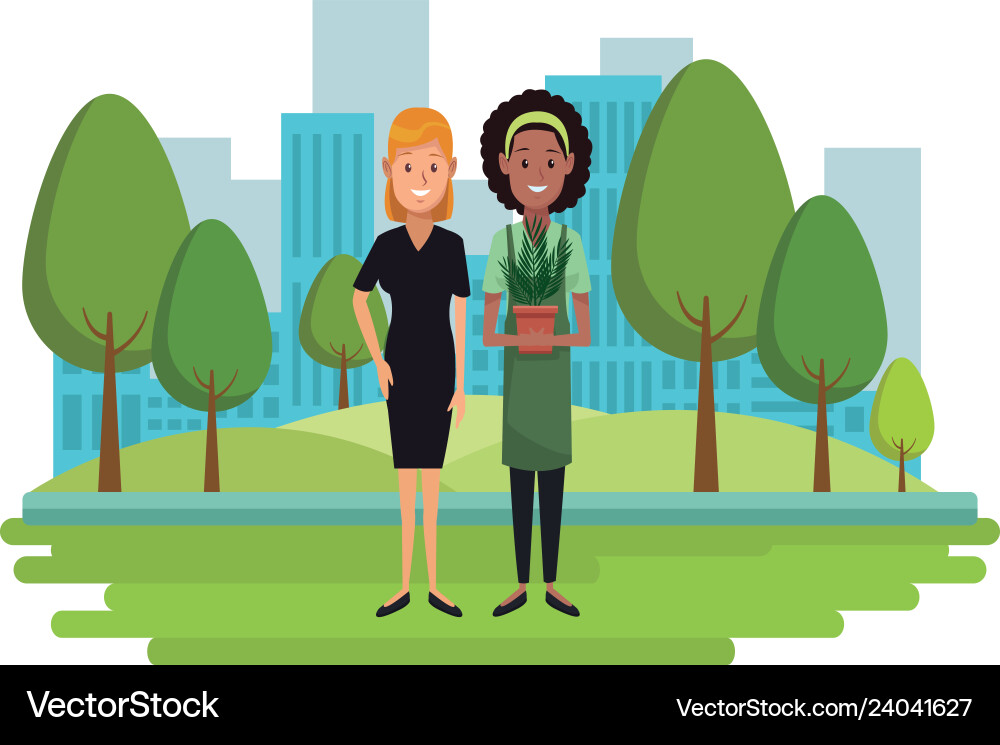 Young women cartoon Royalty Free Vector Image - VectorStock