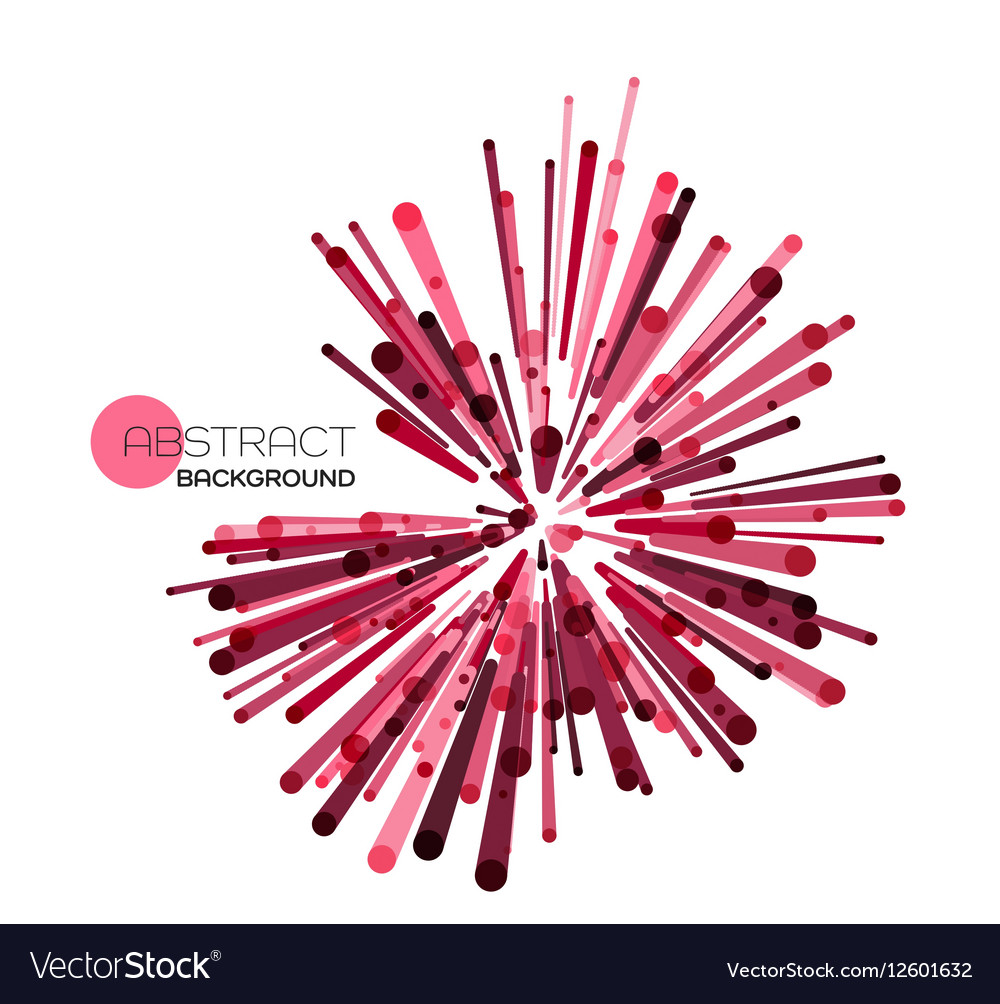 Explosion lines Royalty Free Vector Image - VectorStock