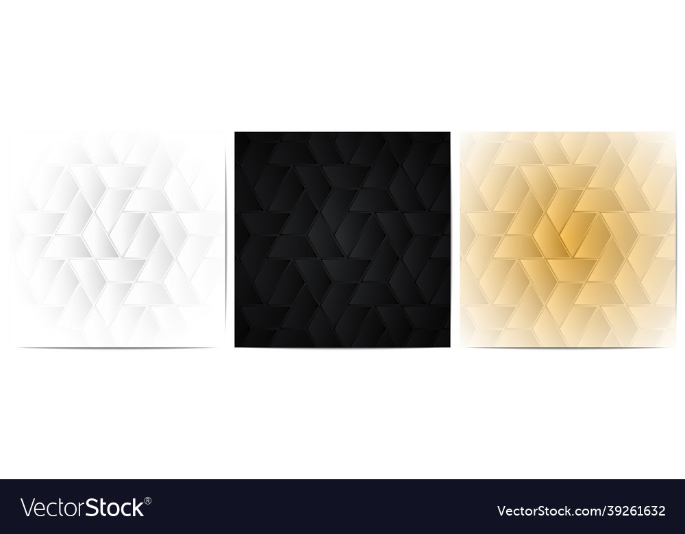 Geometric pattern with polygonal shape Royalty Free Vector