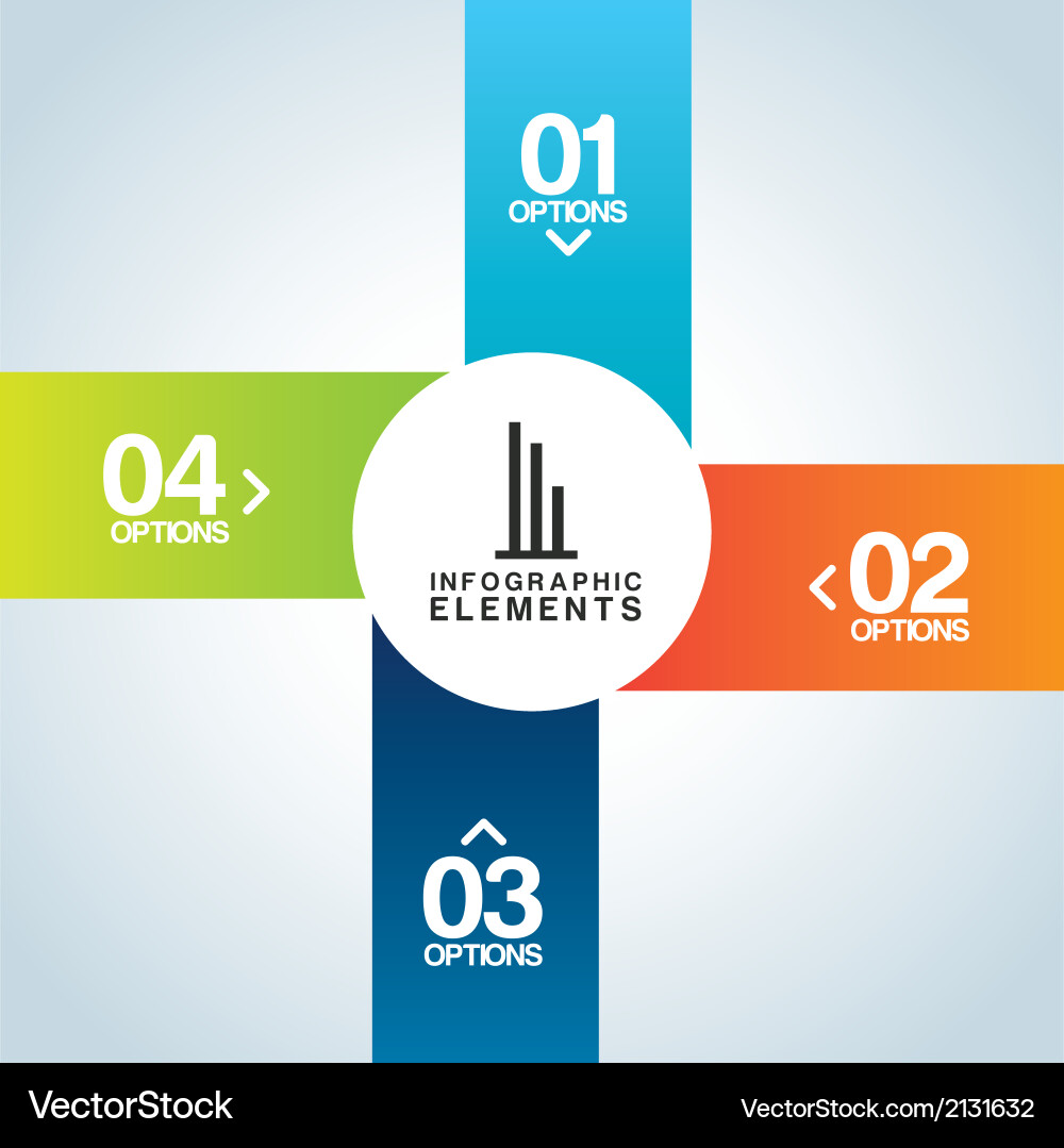 Infographics design over blue background Vector Image