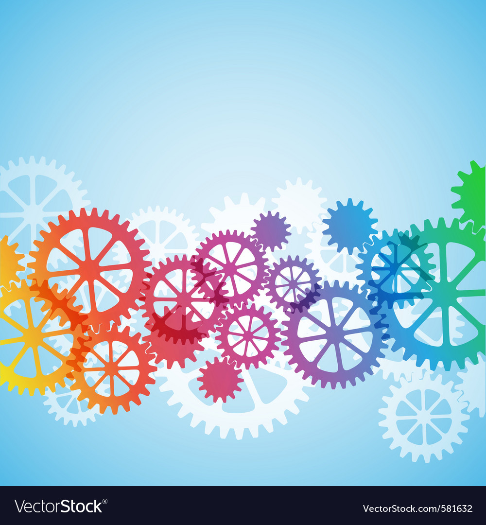 Mechanical background Royalty Free Vector Image