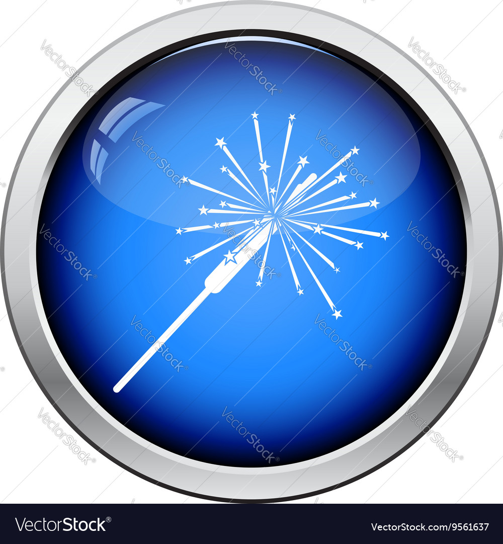 Party sparkler icon Royalty Free Vector Image - VectorStock