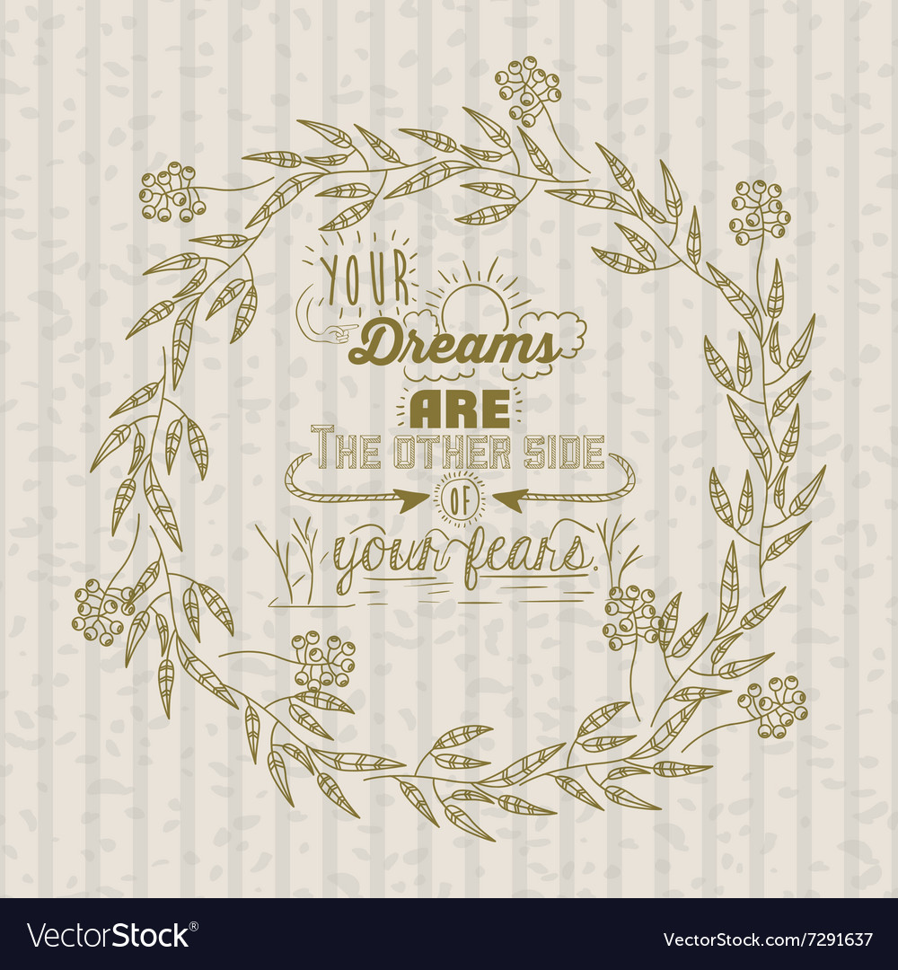 Vintage message design Royalty Free Vector Image