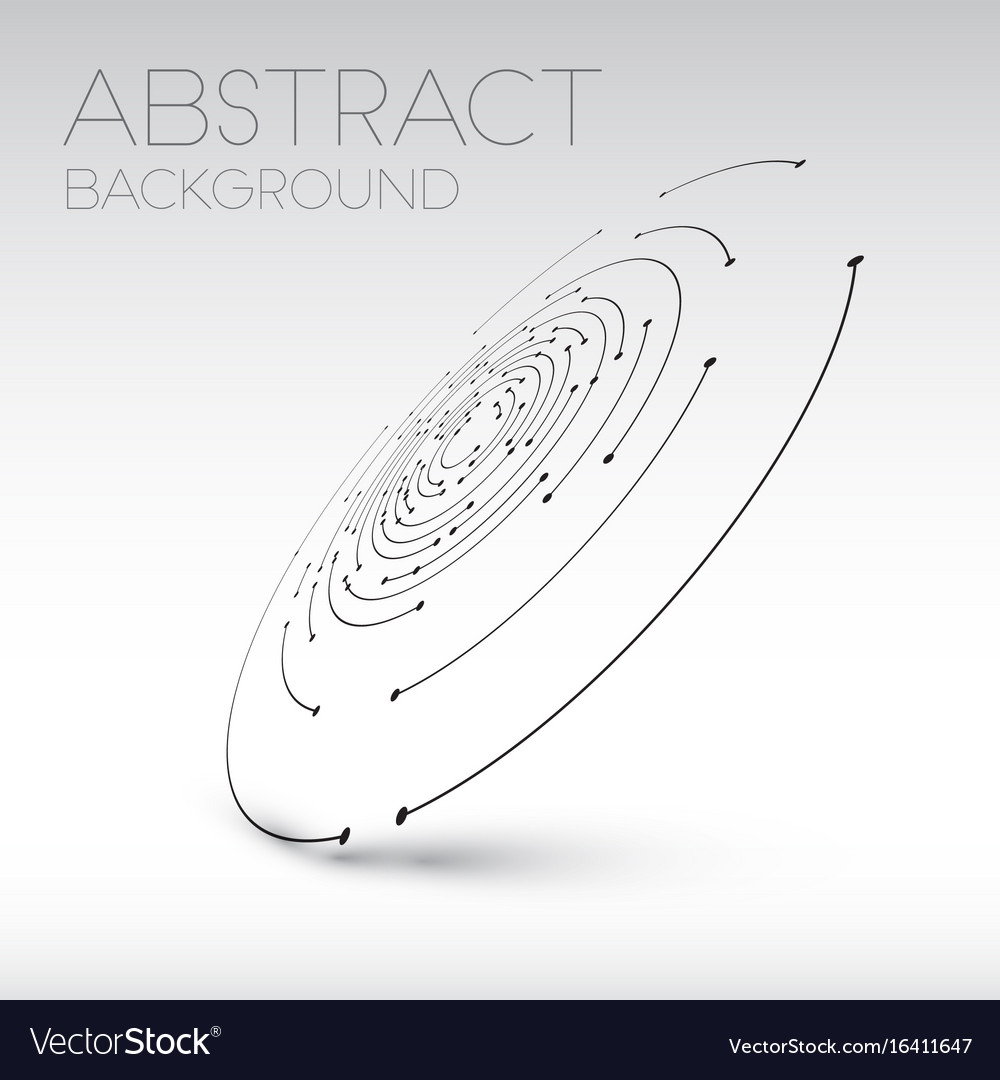 Abstract technical shape Royalty Free Vector Image