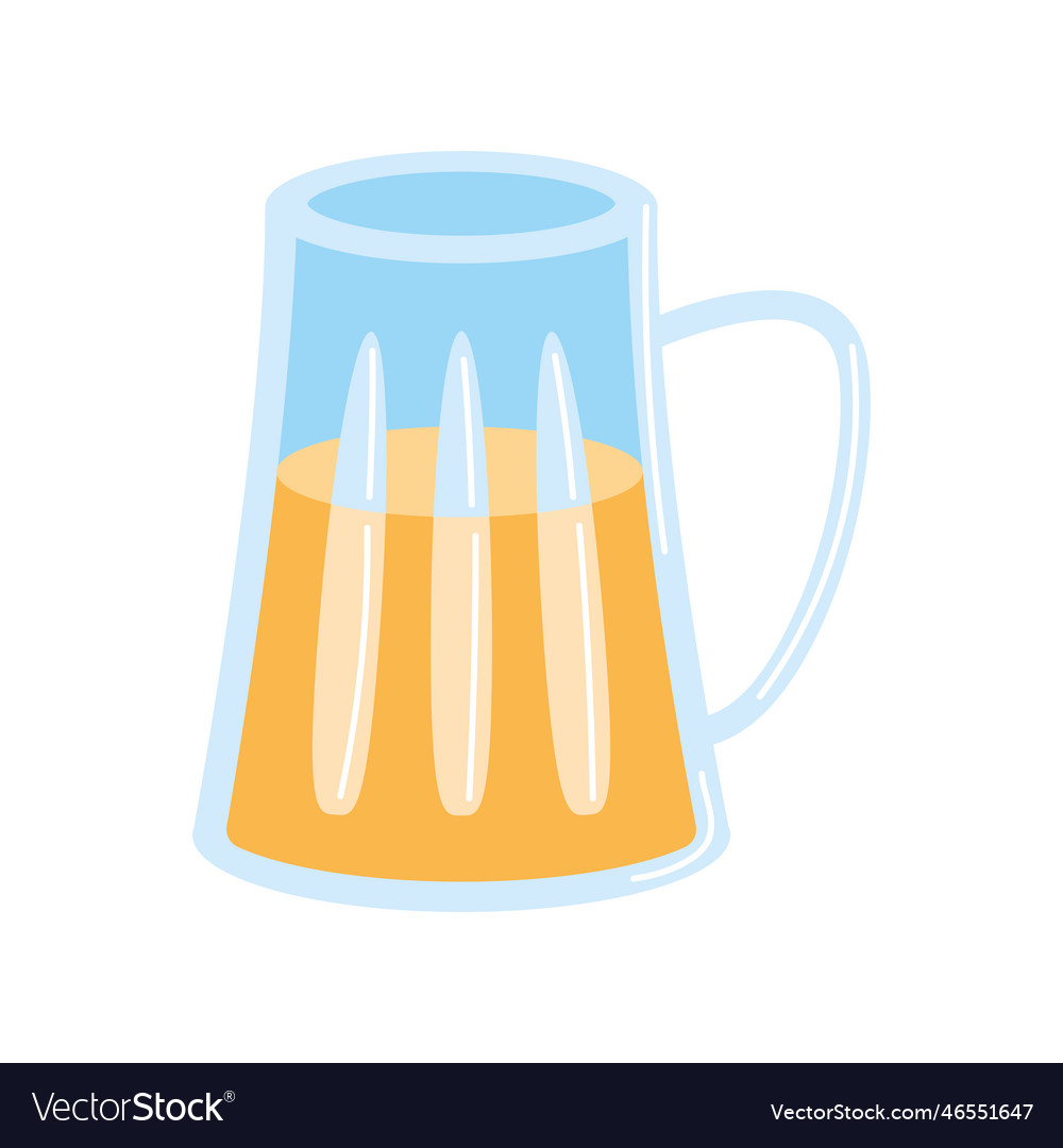 Beer jar drink Royalty Free Vector Image - VectorStock Beer jar drink Royalty Free Vector Image - VectorStock