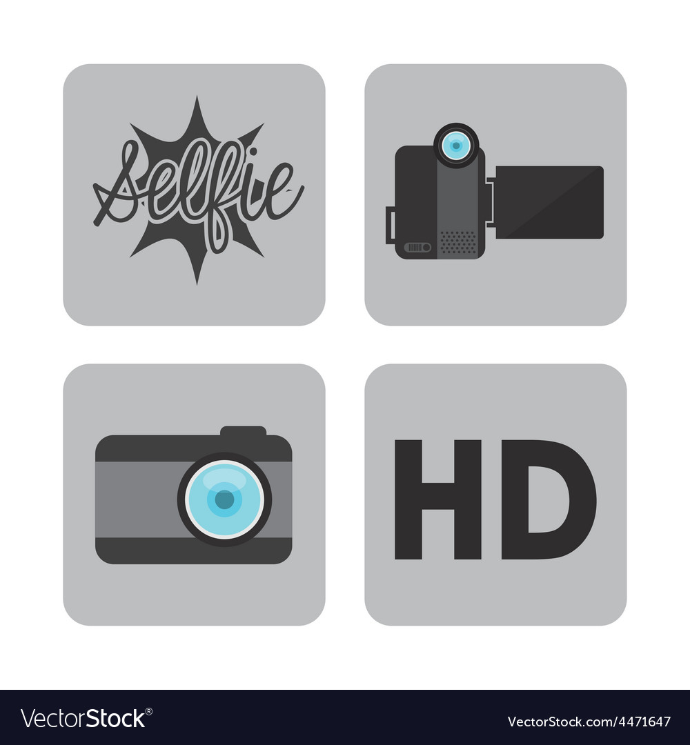 Camera concept Royalty Free Vector Image - VectorStock