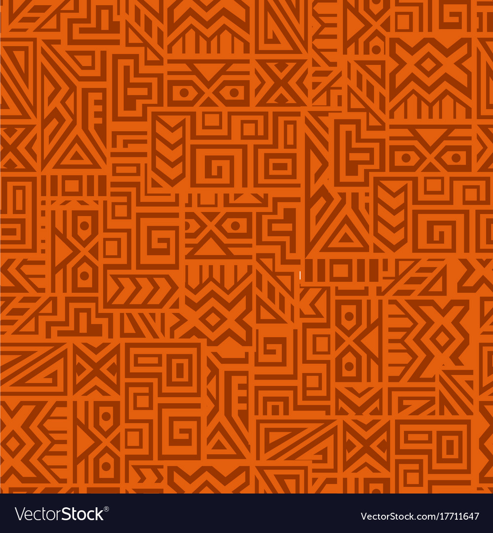 Creative seamless pattern Royalty Free Vector Image