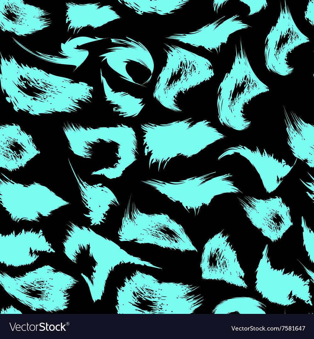Leopard print pattern repeating seamless Vector Image